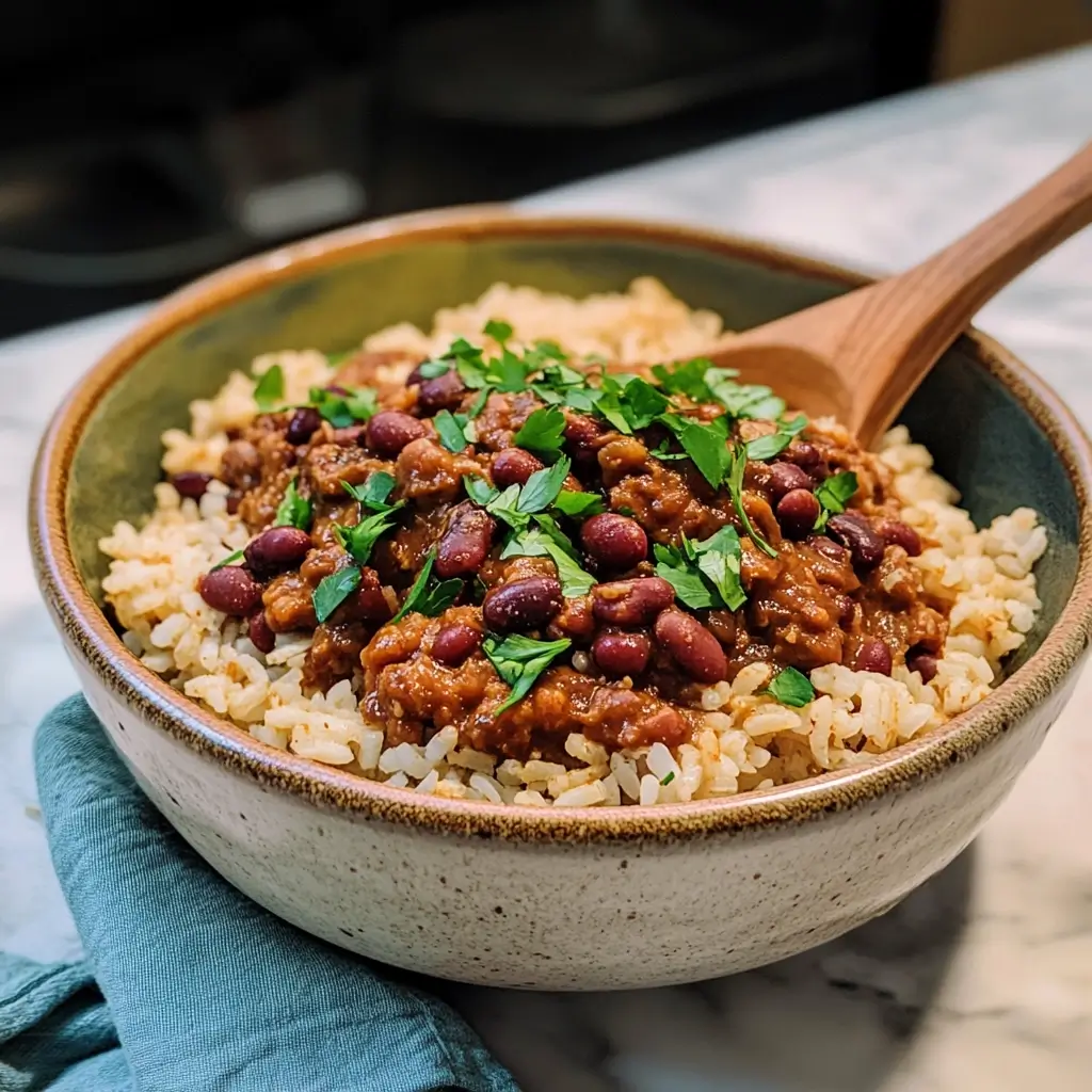 Authentic Cajun-Style Vegan Red Beans and Rice Recipe - Her Recipe Box